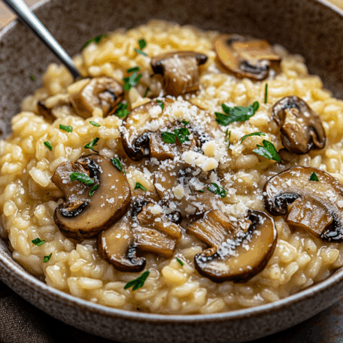 Mushroom Risotto Recipe - ZYVINA