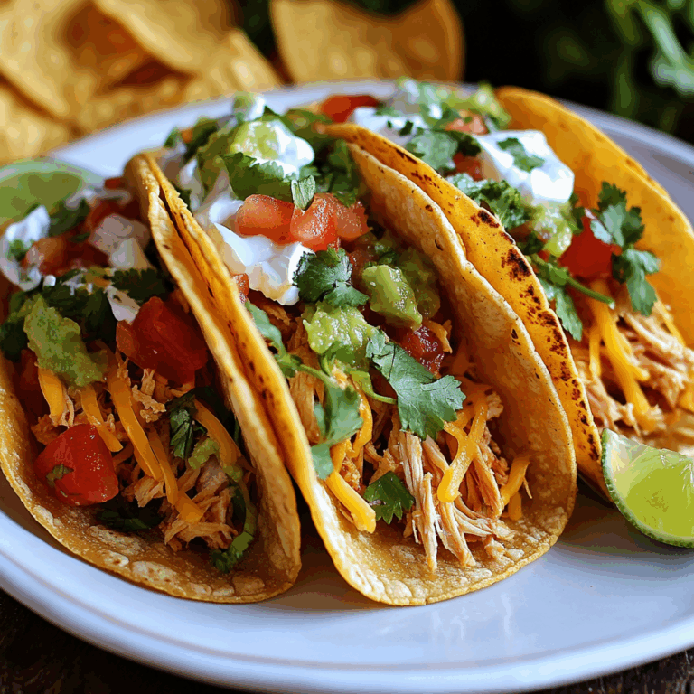 Slow Cooker Chicken Tacos Recipe - ZYVINA