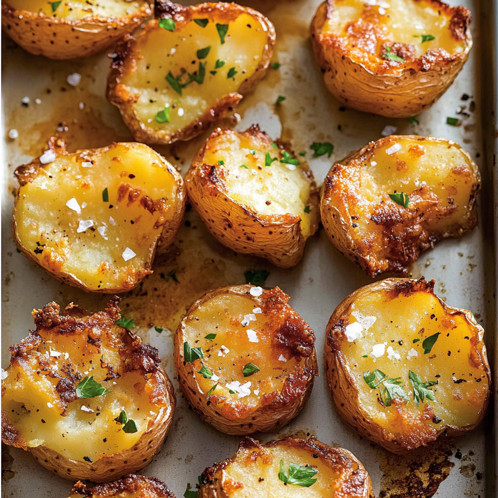 Ultra Crispy Smashed Potatoes - ZYVINA