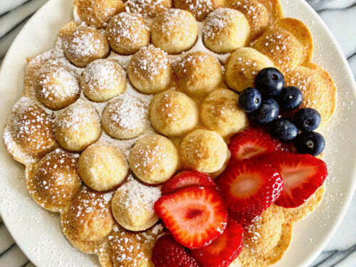 10-Minute Bubble Waffles - ZYVINA